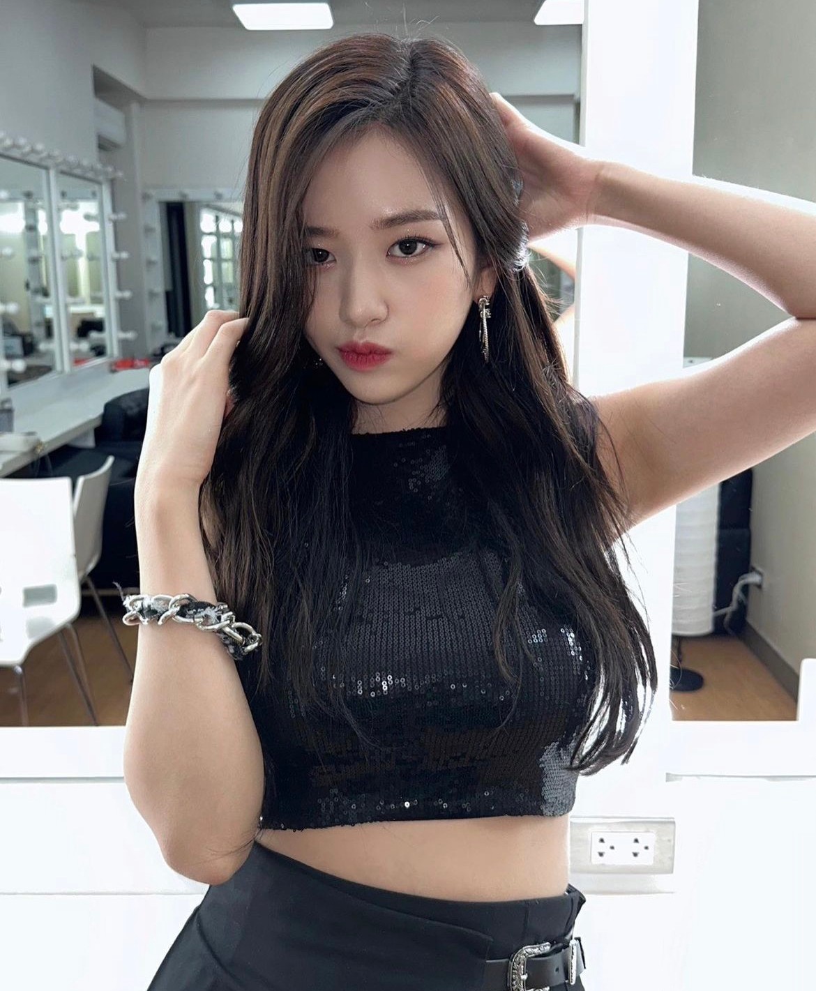 아이브 안유진, 섹시+큐티 공존하는 명품 비주얼[리포트:컷]